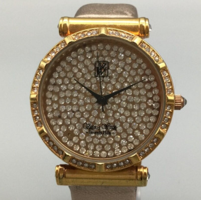 Victoria Wieck Watch Women 28mm Crystal Dial Rose Gold Tone Bling New ...