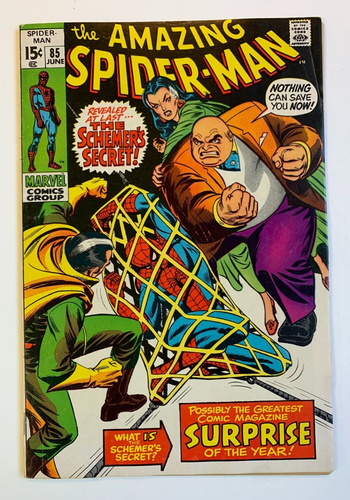 AMAZING SPIDER-MAN #85, Marvel Comics 1970, our grade 7.0, Kingpin | eBay