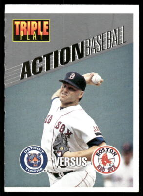 1993 Triple Play #14 Tigers vs Red Sox Action Baseball Game | eBay