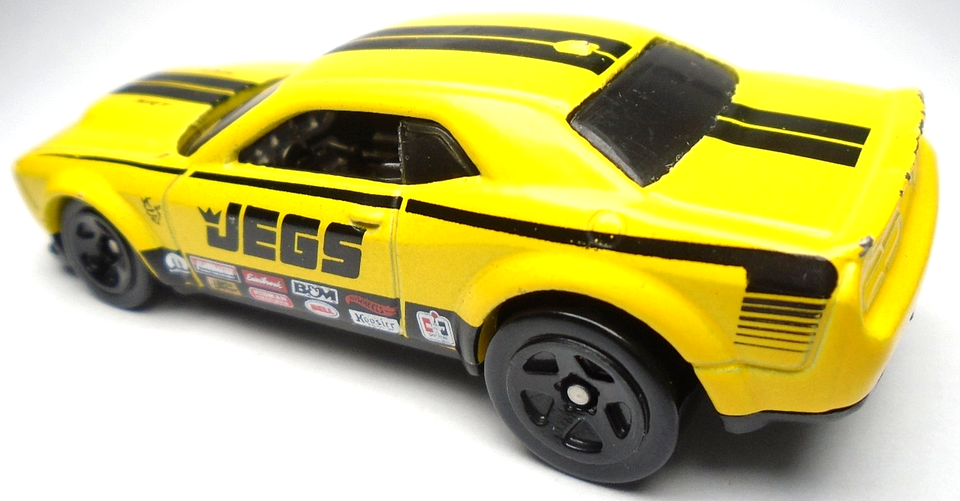 2020 HOT WHEELS '18 DODGE CHALLENGER SRT DEMON JEGS 1:64 YELLOW 2 7/8 ...