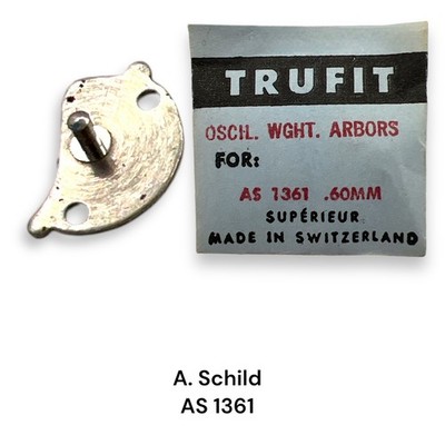A. Schild AS 1361 OSCILLATING WEIGHT ARBOR .60 A/229 Fits Multiple ...