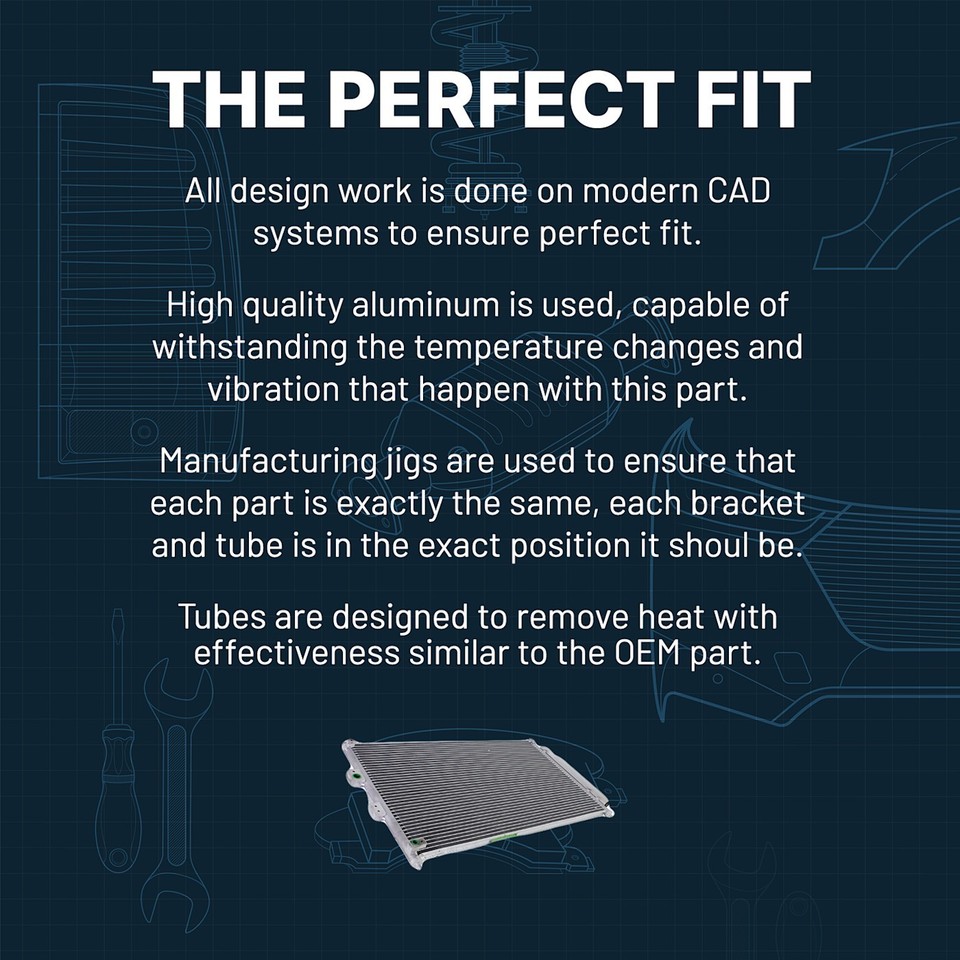 AC Condenser For 2016-2018 Hyundai Tucson Turbo Models 97606-D3010 | eBay