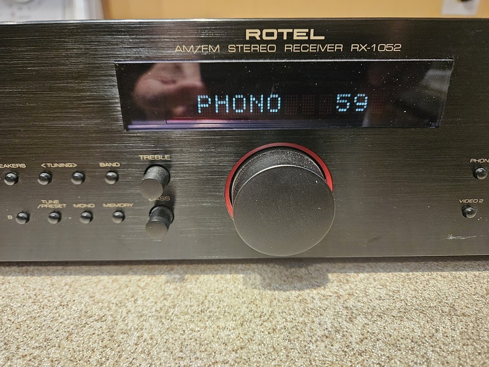 Rotel RX-1050 AM/FM Stereo Receiver-NEAR MINT! | eBay