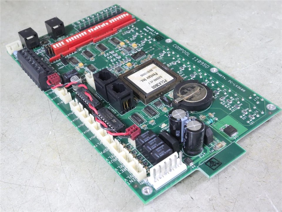 Pentair COMPOOL PCLX3600 PC-LX3600 Pool/Spa PCB Control Board 11095D ...