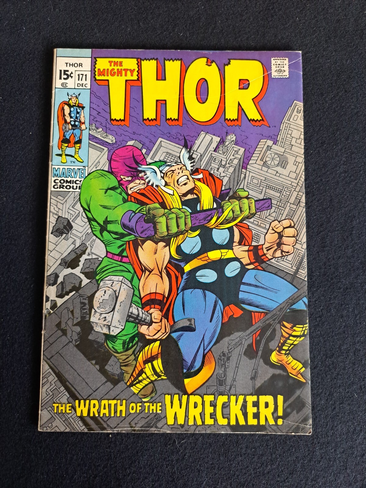 The Mighty Thor 171 Marvel Comics 1969 Wrecker | eBay