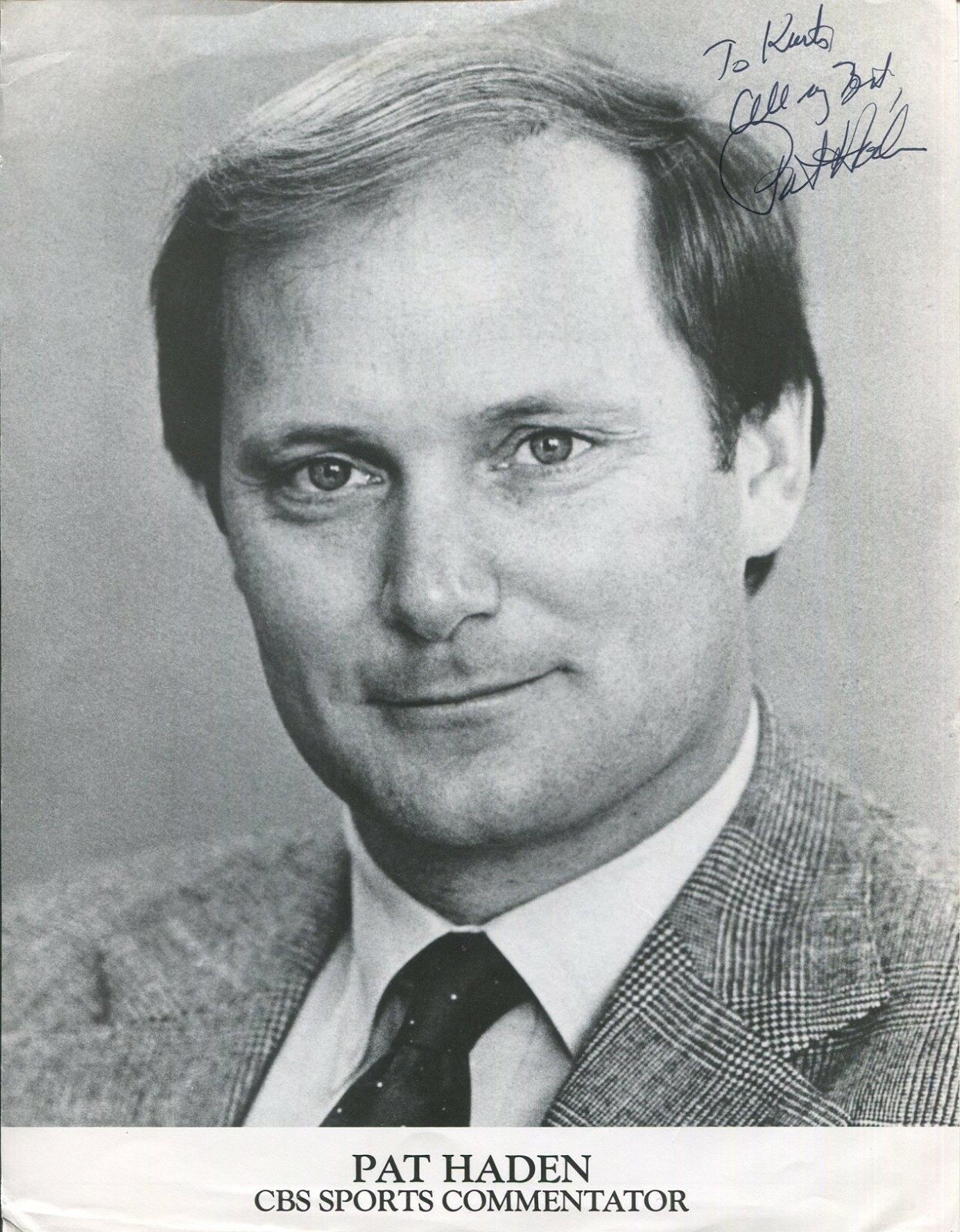 Pat Haden LA Los Angeles Rams USC Trojans National Champs Signed ...