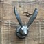 Pewter Hare Coat Hook Rabbit Wall Sculpture Vintage Metal Retro Antique Silver 5030026382410 | eBay