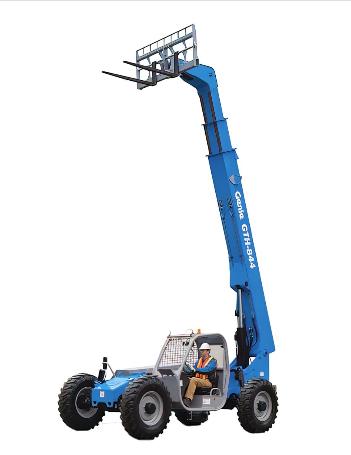 Genie GTH-844 Telehandler Aerial Fort Cage Lift Boom Decals set ...