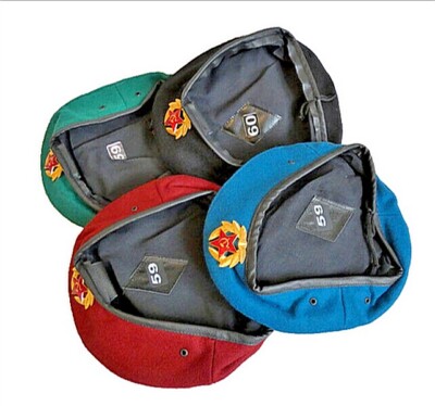 Russian Military Beret Cap Hat Army VDV Border Guard VV Spetsnaz USSR ...