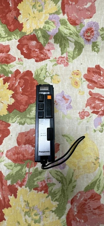 Panasonic Model RQ-353 Portable Cassette Voice Recorder With Case Parts ...