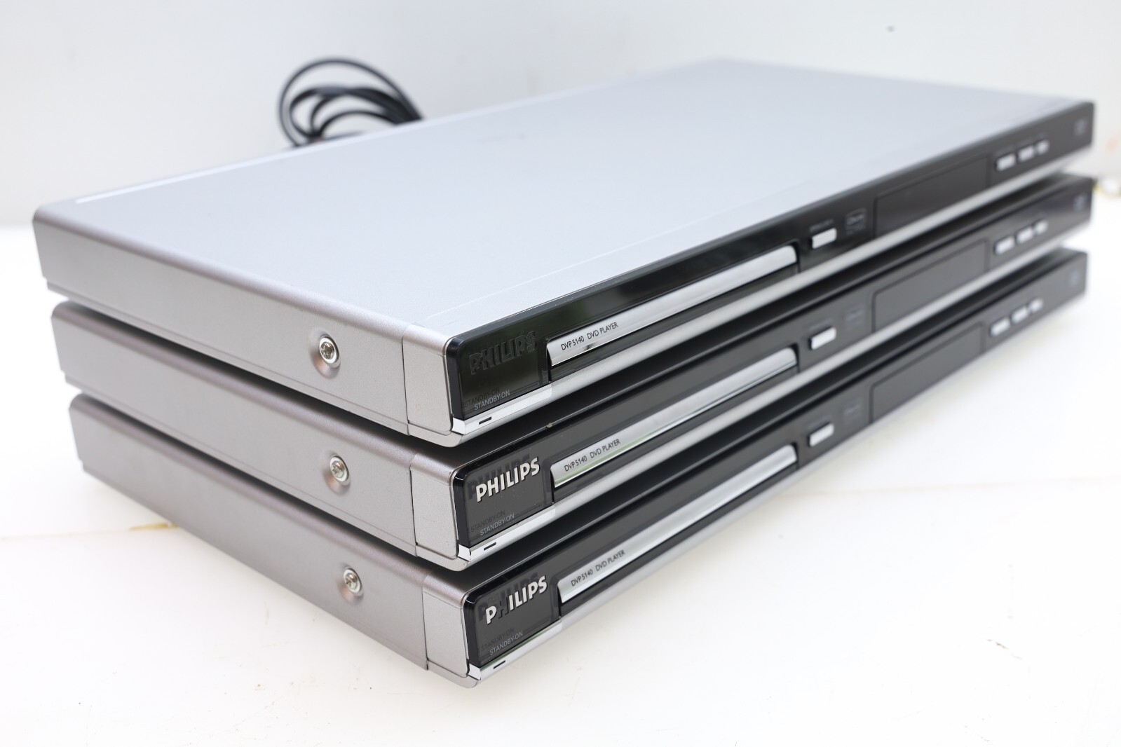 [Lot of 3] PHILIPS DVP5140/37 Multiformat DVD Player with DivX, MP3 ...