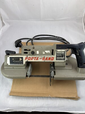 Porter Cable PORTA-BAND 725 Two Speed Extra Heavy Duty Portable Corded ...