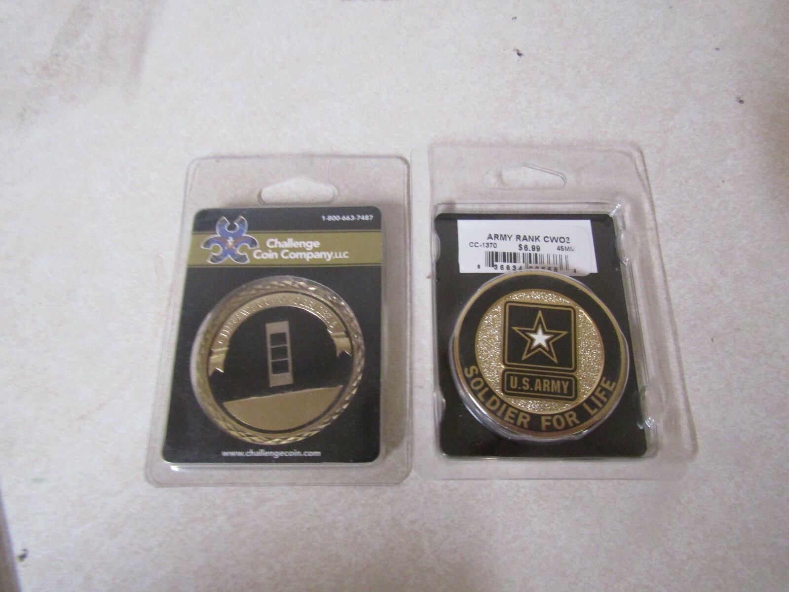 CHALLENGE COIN UNITED STATES ARMY CHIEF WARRANT OFFICER 3 SOLDIER FOR ...