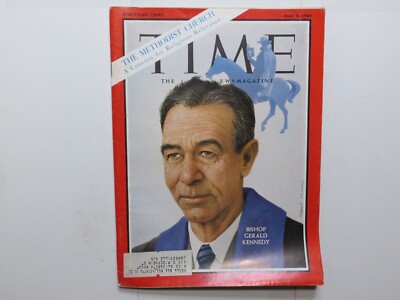 Time Magazine May 8, 1964- Bishop Gerald Kennedy- The Methodist Church ...