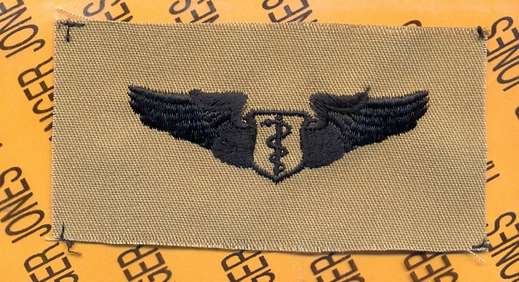 USAF Air Force Flight Surgeon Qualification wing badge desert patch | eBay