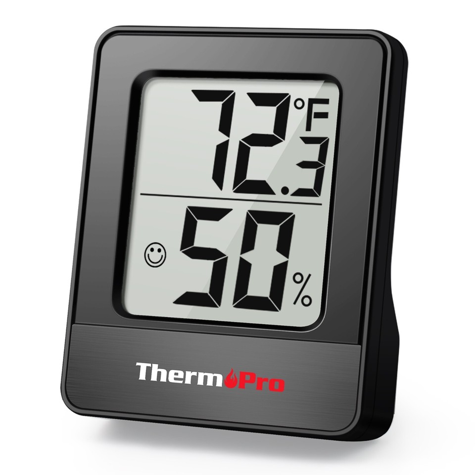 ThermoPro TP49 LCD Display indoor Temperature Digital Hygrometer ...