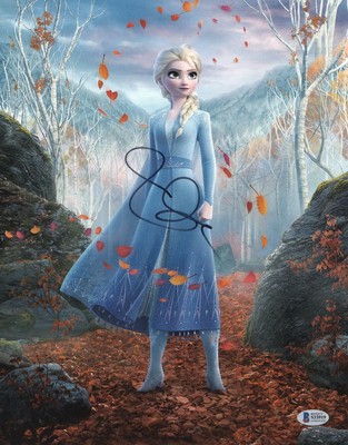 IDINA MENZEL DISNEY FROZEN 2 SIGNED 11X14 PHOTO ELSA AUTOGRAPH BECKETT ...