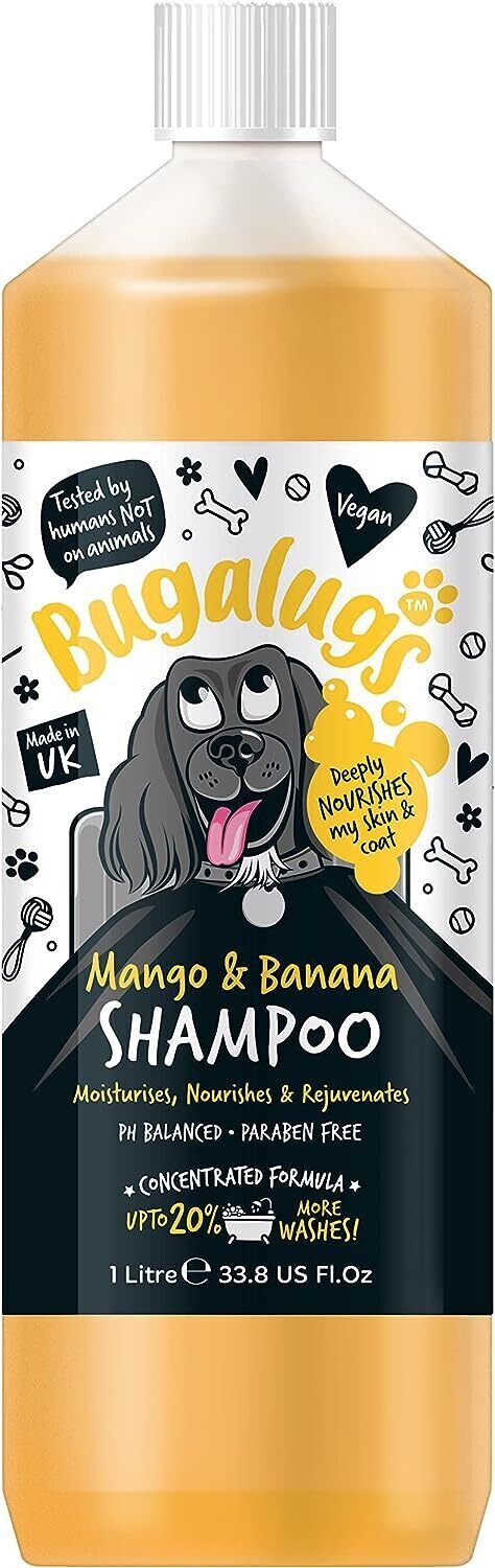 Bugalugs 1 Litre Dog Groomers Shampoo & Conditioner Professional ...
