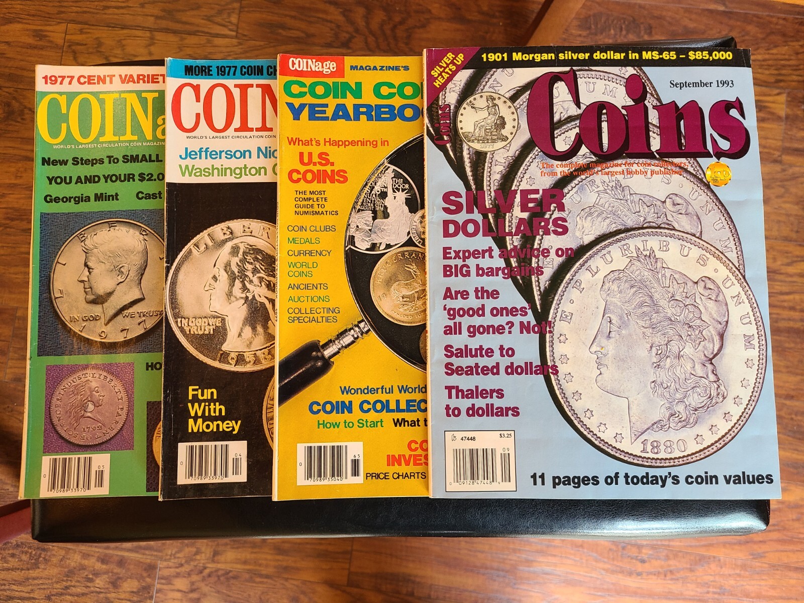 lot of 4 Coin Collecting magazines Vintage 1977, 1977, 1977 & 1993 | eBay