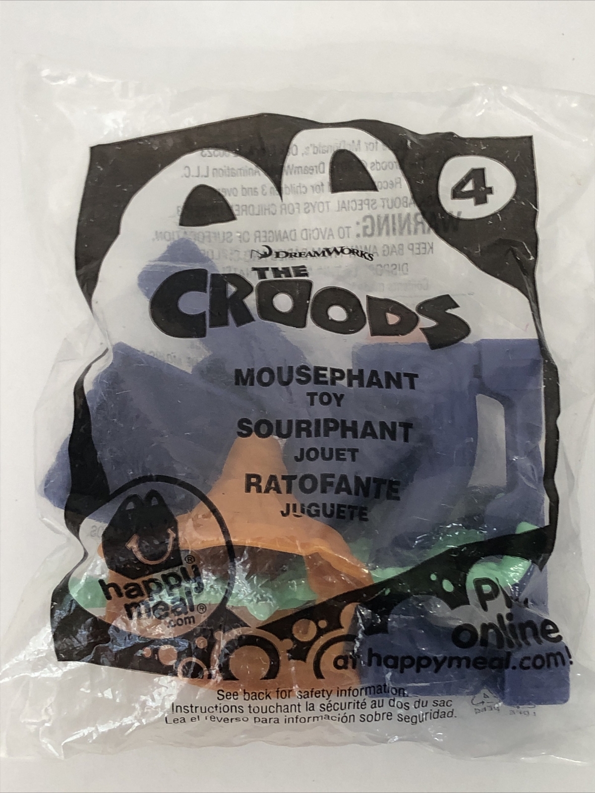The Croods - Mousephant - 2013 McDonald's Happy Meal #4 NIP | eBay