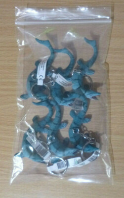 DINOSAUR MOSASAURUS KEYCHAIN KEYRING PACK of 6 | eBay Australia