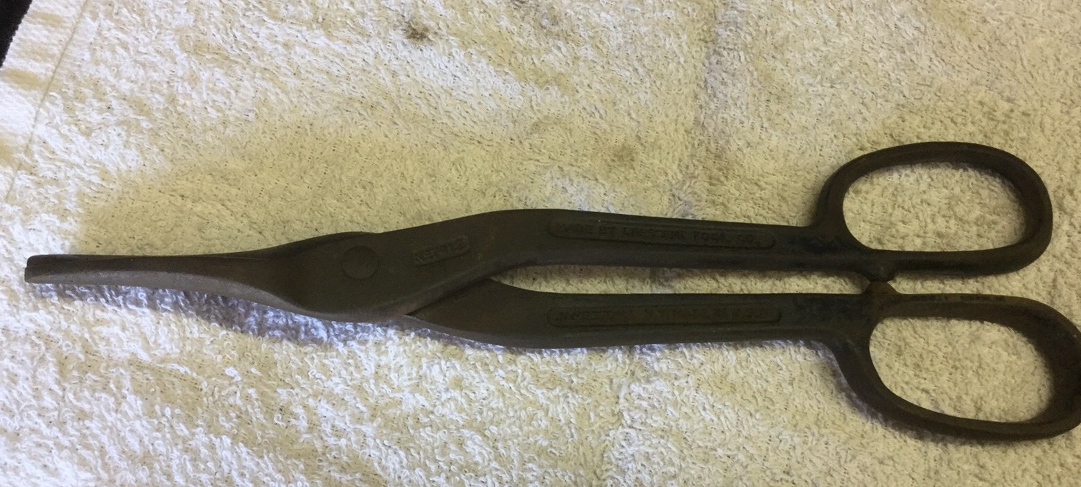 Vintage Crescent Tool Company Tin Snips No T412 | eBay