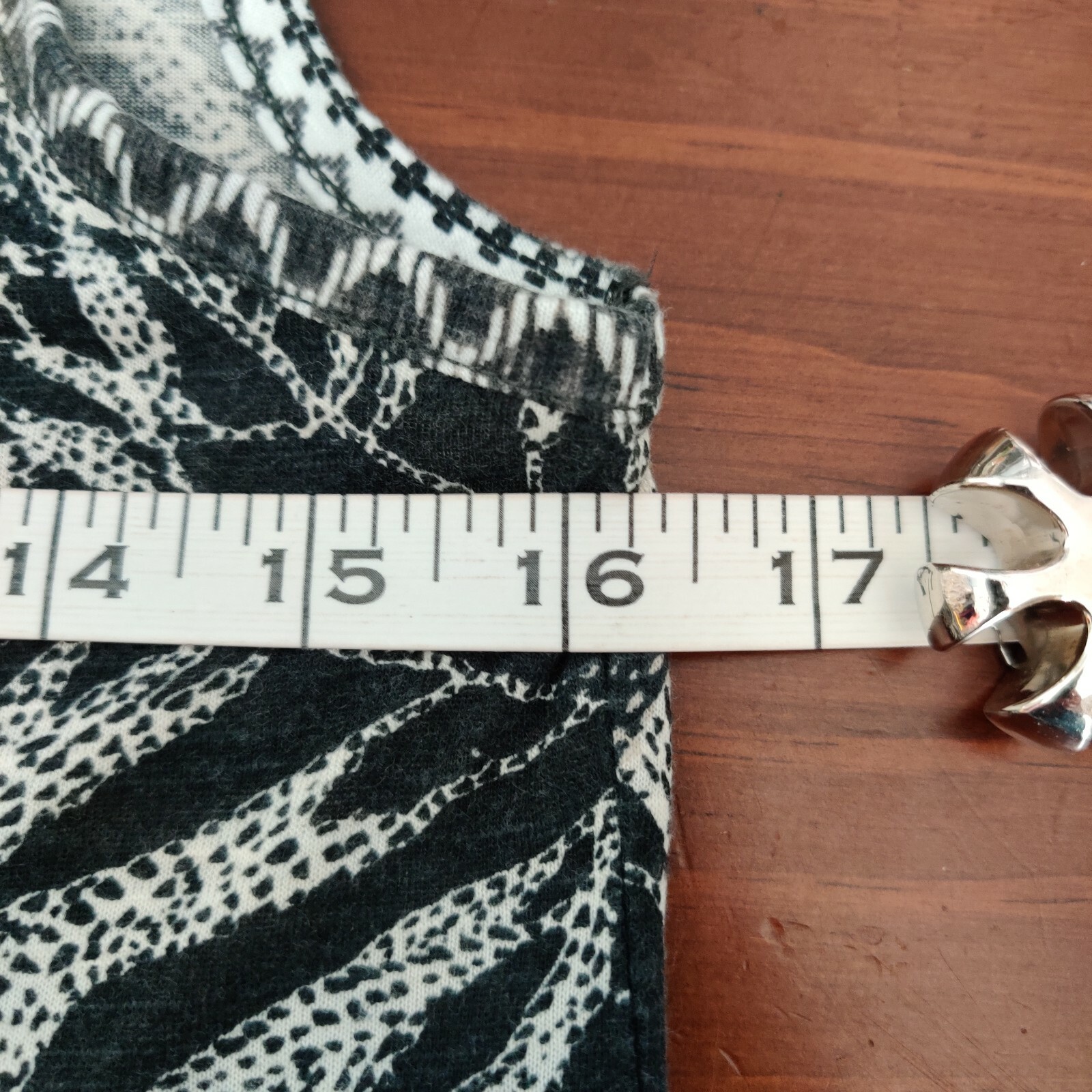 Style Co Women Top Black Gray Round Henley Neckline Ties Sleeveless ...
