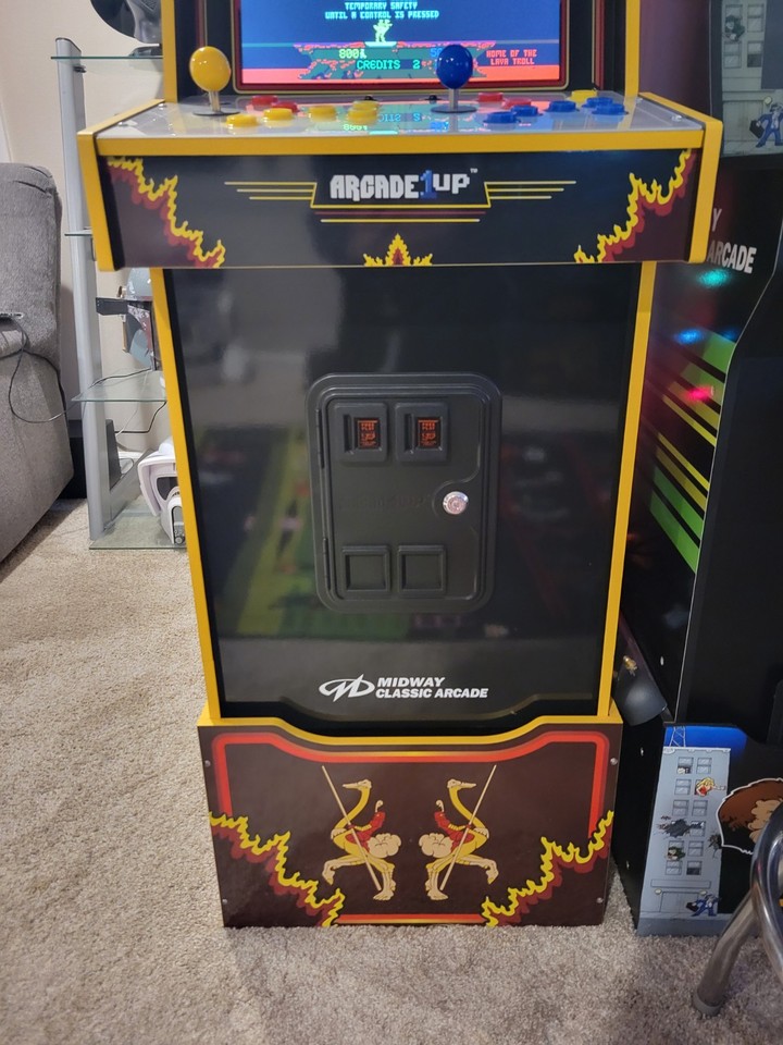 ARCADE 1UP JOUST 14-IN-1 MIDWAY LEGACY EDITION ARCADE GAME CABINET W ...