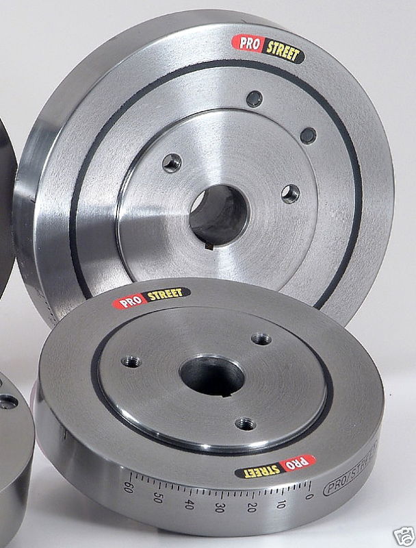 BBC CHEVY PRO RACE BRAND 396 427 BALANCER DAMPER 8" INT. BALANCED ...