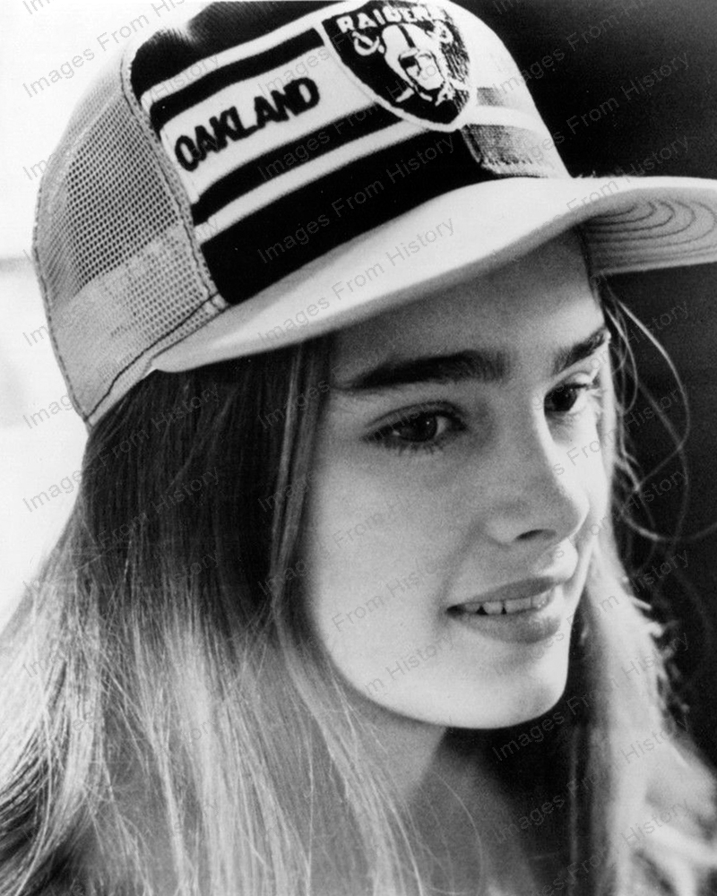 8x10 Print Brooke Shields Oakland Raiders 1979 #BS05 | eBay