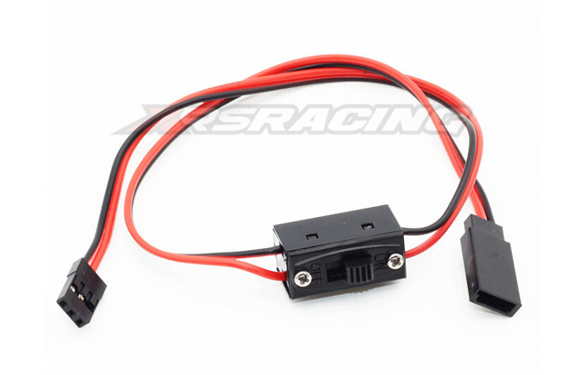 Power Switch Futaba Plug For LED Light Control 1/10 1/8 RC On Off Road ...