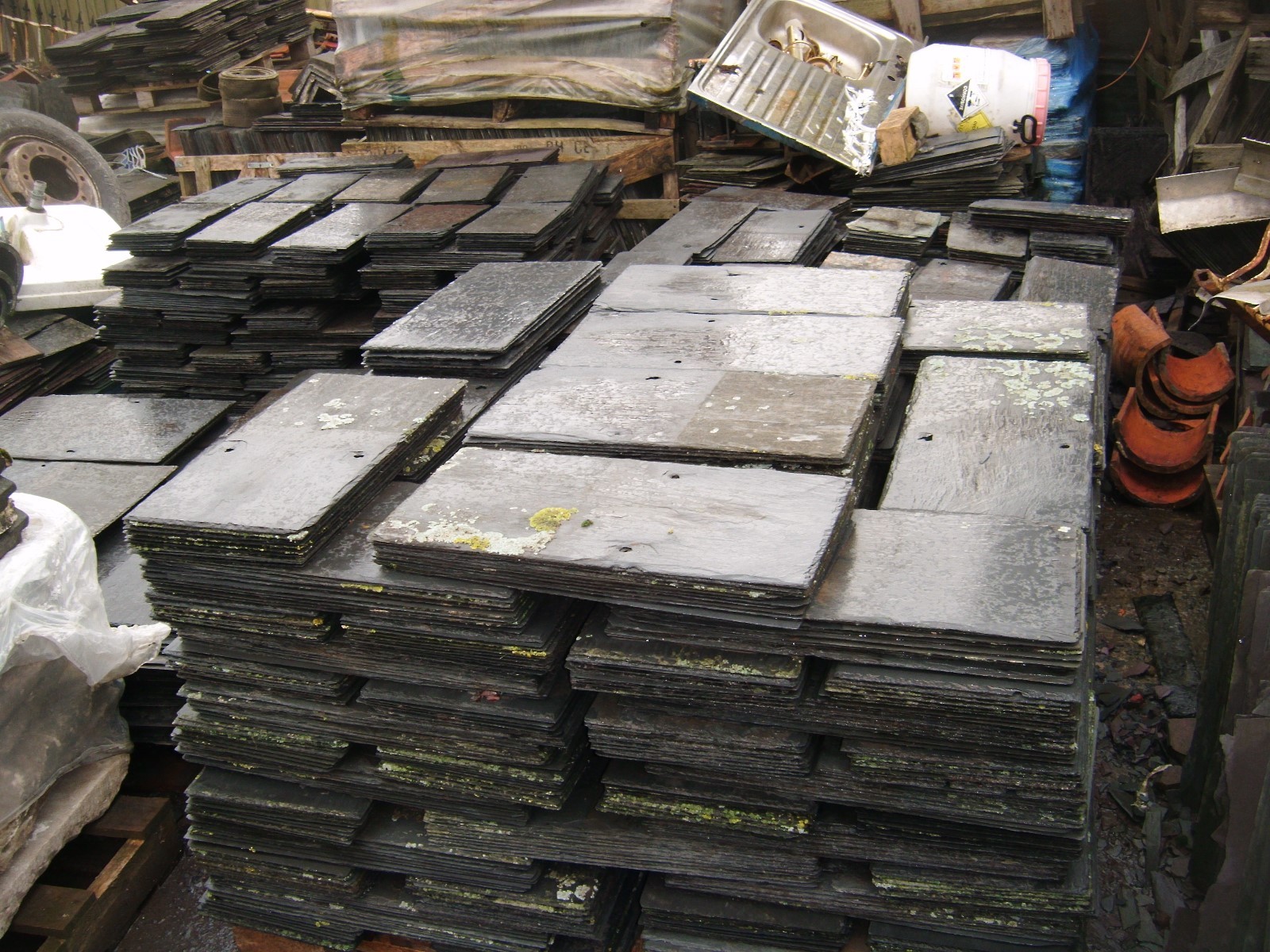 Welsh slates 20 x 10 reclaimed second hand slates excellent slate roof ...