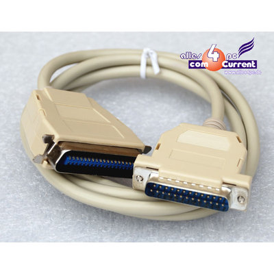 Lpt Parallel Printer Cable 1.8m 25-Pin Sub-D Socket to 36-Pin ...
