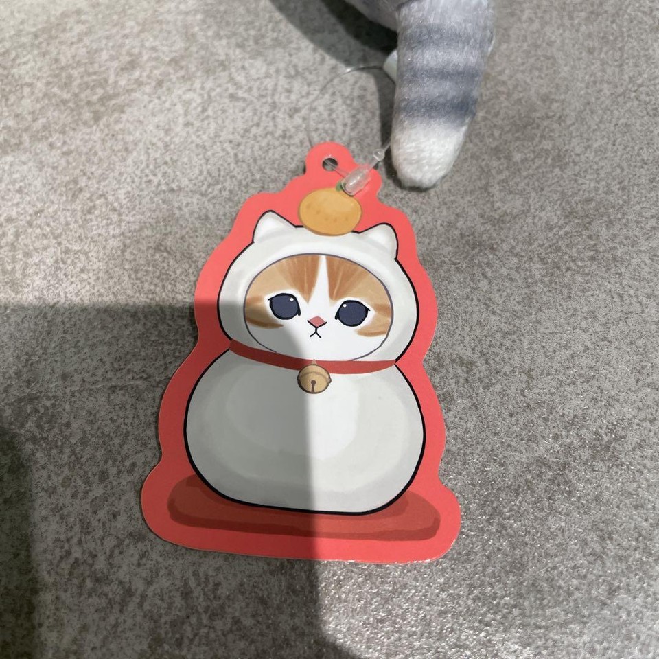 Tagged Mofusand Kagami Mochi Nyan Mascot Gray Cat Value | eBay