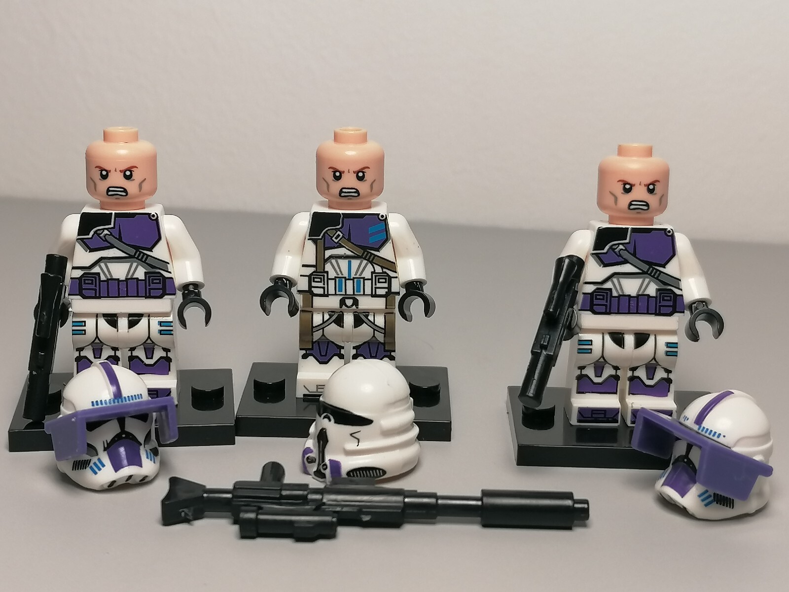 187th Clones Trooper minifigure purple Battalion lot | eBay