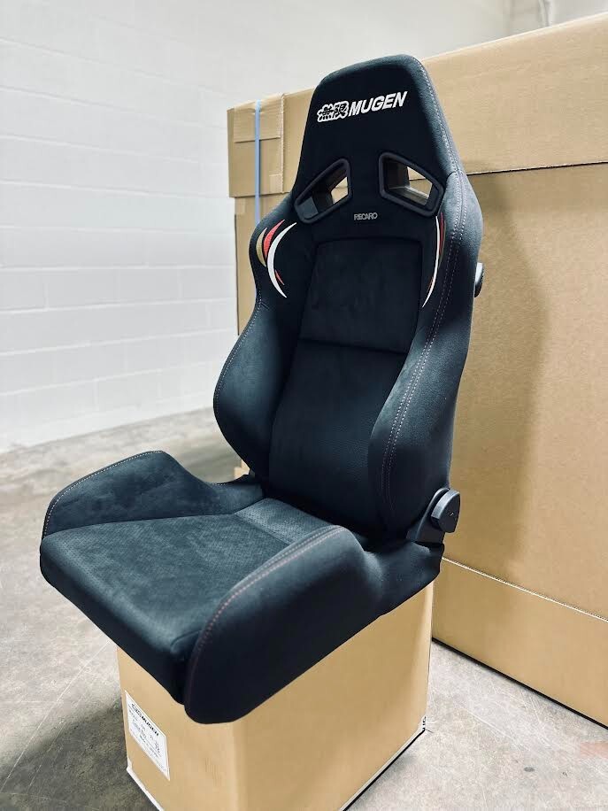 Mugen MS-Z Semi-Bucket Seat Front | 81100XXGK0S0 | Black | Bucket Seat ...