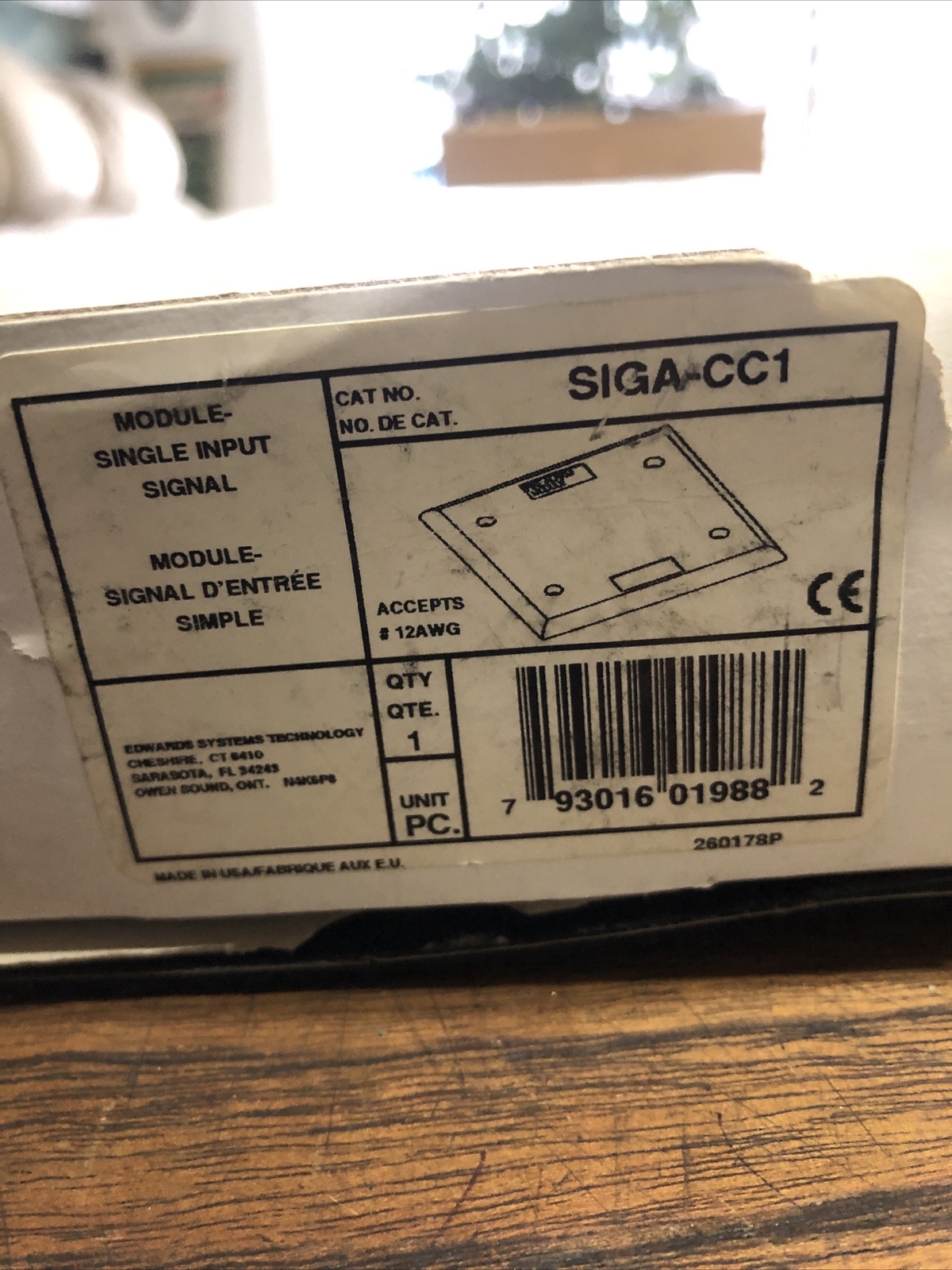 EDWARDS EST SIGA-CC1 Fire Alarm Synchronization Module - NEW | eBay
