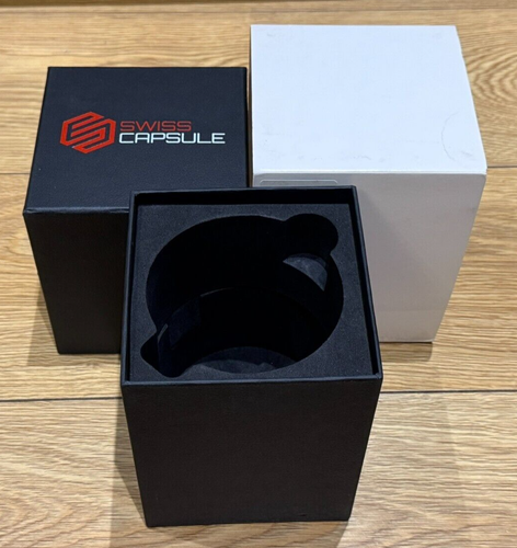 Genuine Original Swiss Capsule Watch Winder Outer Presentation Box Case ...