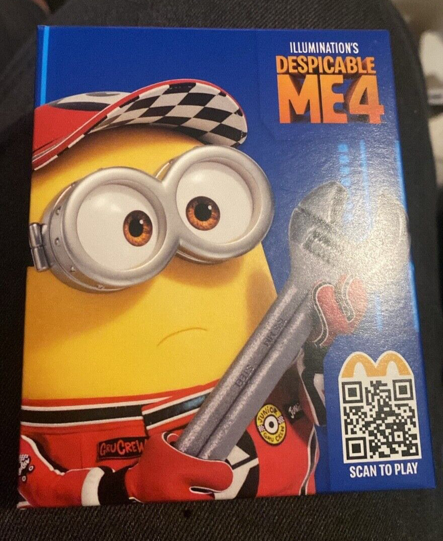 McDonald's UK 2024 Despicable Me4 Pit Crew | Grelly UK