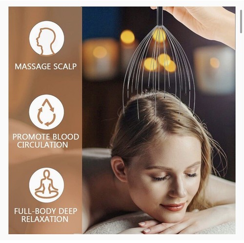 Head Massager 20 Fingers Metal Scalp Massager | eBay