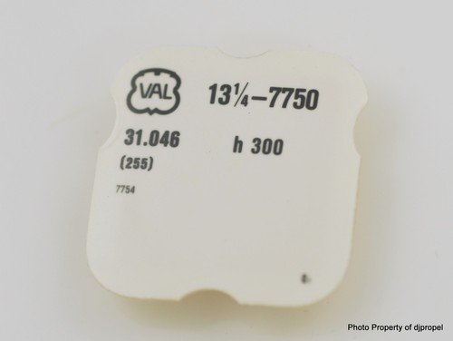 Valjoux Caliber 7750 Hour Wheel for Sweep Second. New Old Stock Part ...