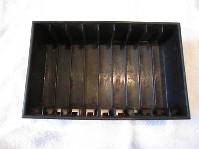 Corvette C4 center console factory GM cassette storage tray 84 85 86 87 ...