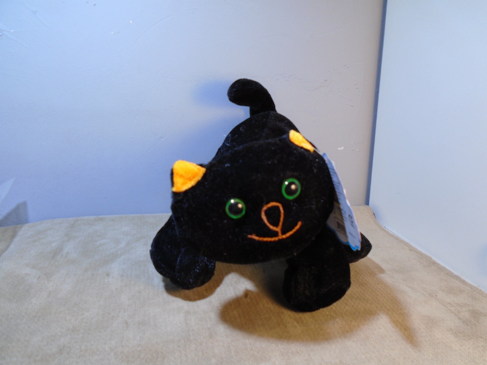 KELLY TOYS BLACK KITTY CAT 6” X 9.5” KUDDLE ME PET PLUSH (ML948) | eBay