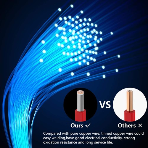 28 AWG Stranded Wire Spool 10ft Each 6 Colors Flexible 28 Gauge ...