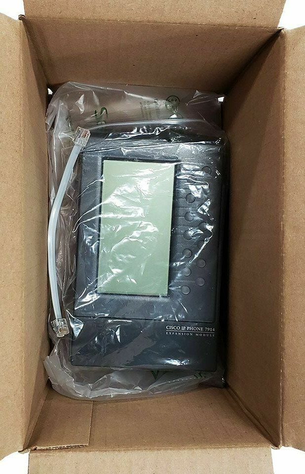 Lot of (5) Cisco 7914 IP Phone Expansion Module (CP-7914=) (Refurbished ...