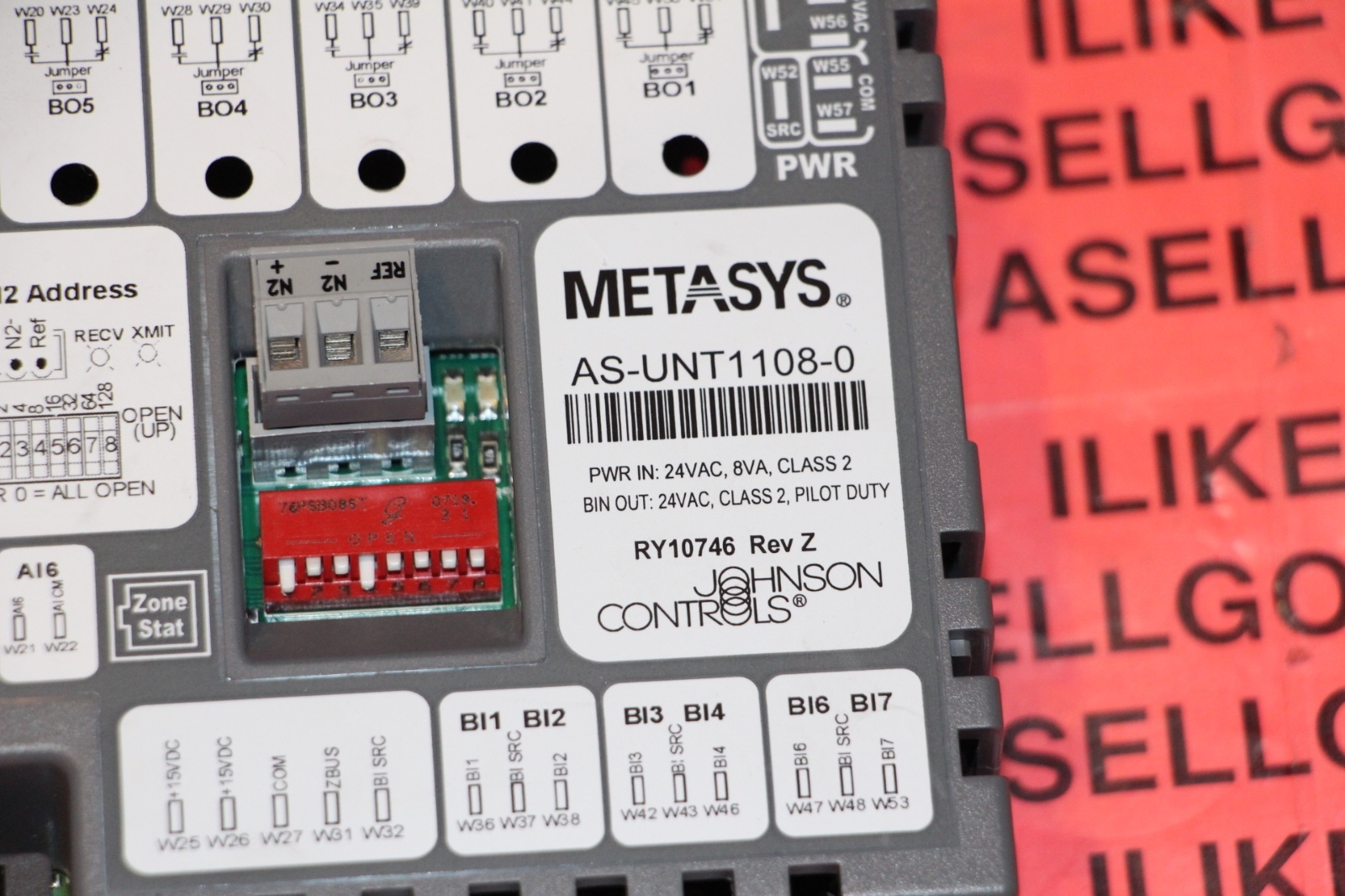 Johnson Controls AS-UNT1108-0 Metasys UNT-1108 Controller ASUNT11080 | eBay