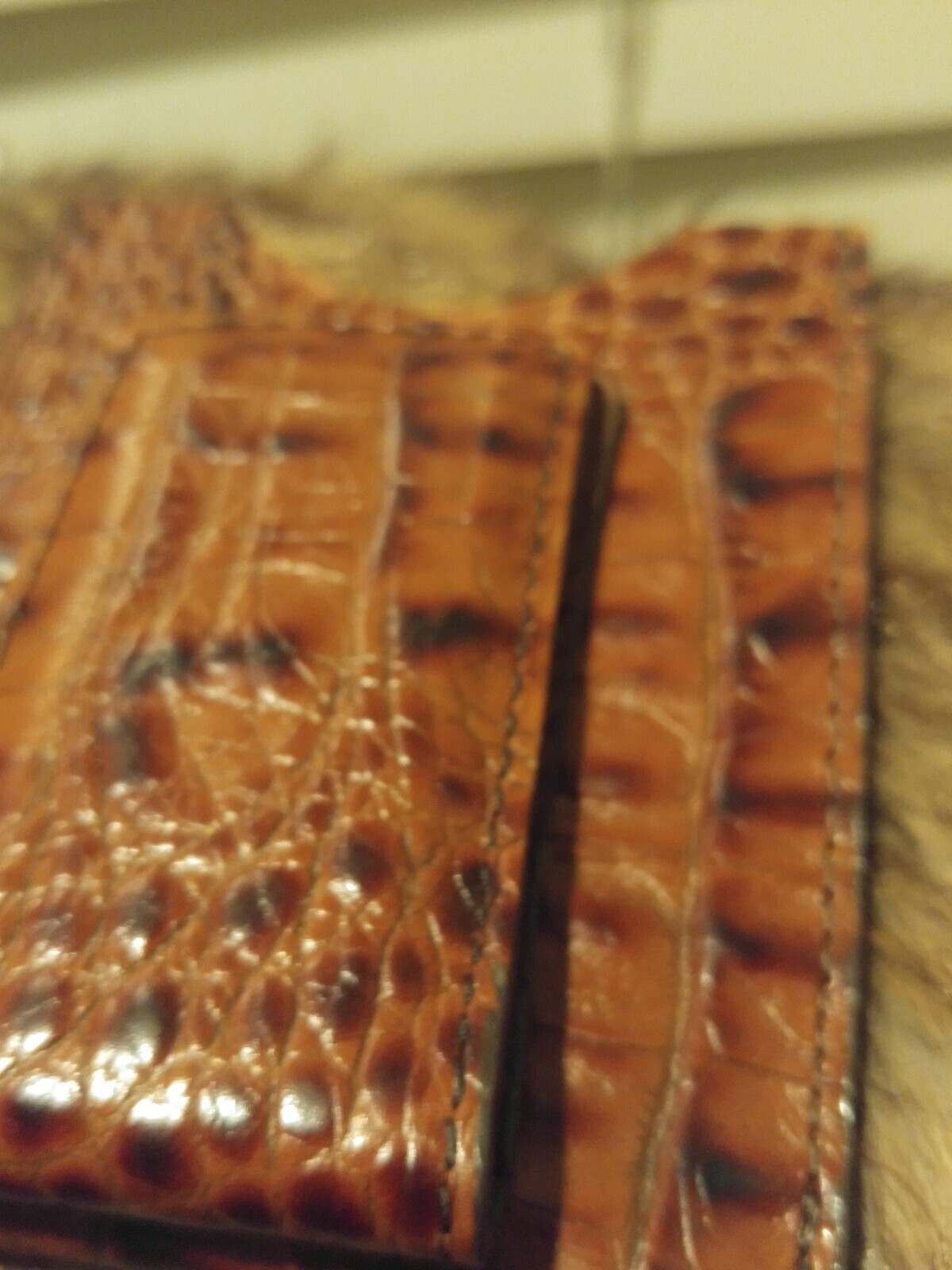 NEW Hand Made USA Orvis Genuine American Alligator Card-Holder Money ...