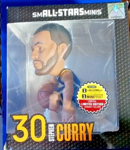 2020 Steph Curry NBA Small-Stars Minis 6" Action Figure Golden State ...