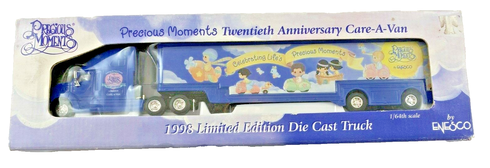Care-A-Van Precious Moments 20TH Anniversary 1998 Limited Edition Die ...
