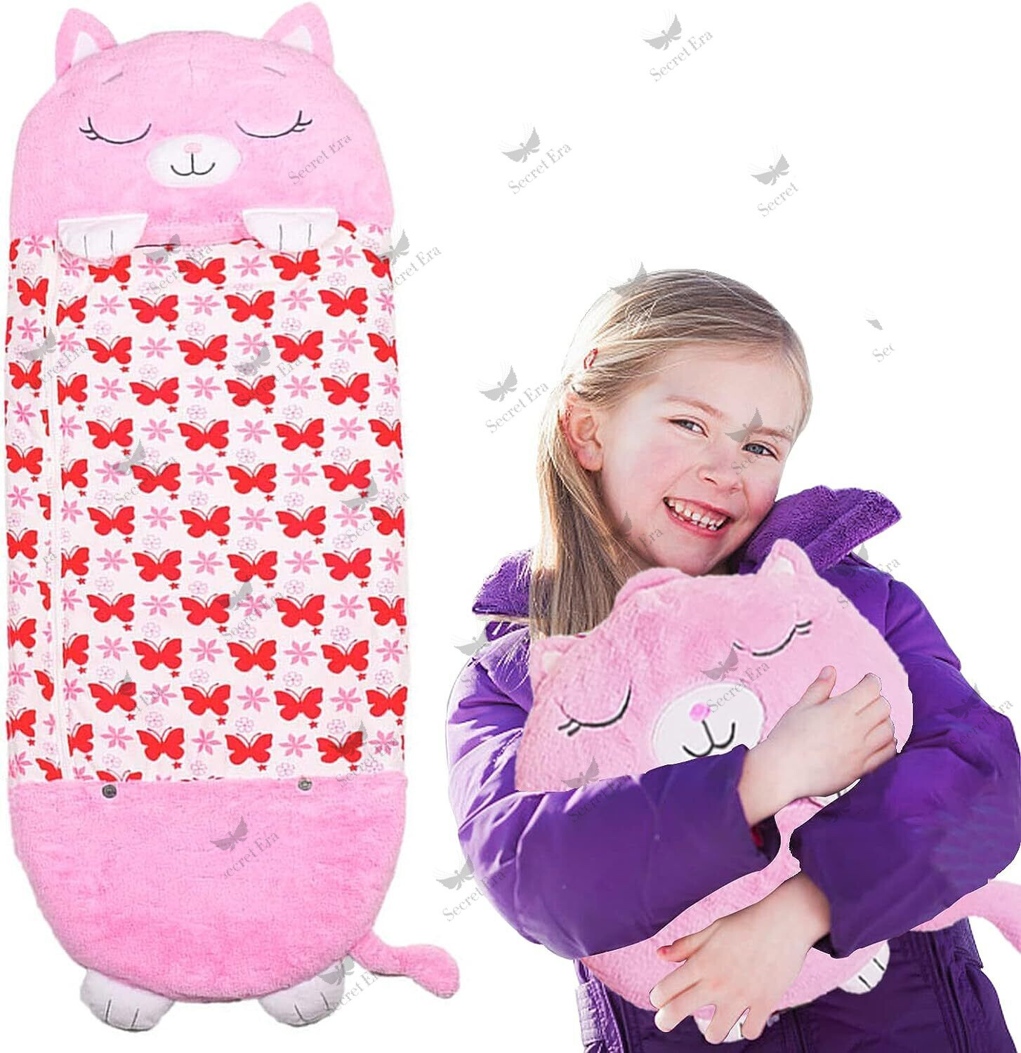 Large Sleeping Bag Napping Napper Kids FUNNY Pillow Warm Camping ...
